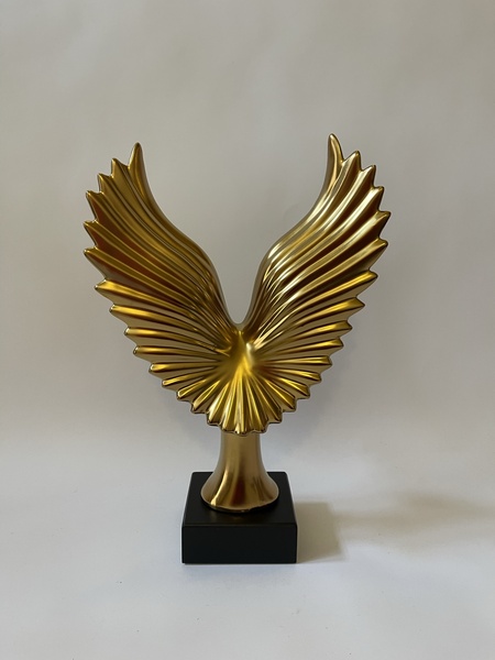 OREL V LETU - SOCHA VE ZLATÉM PROVEDENÍ